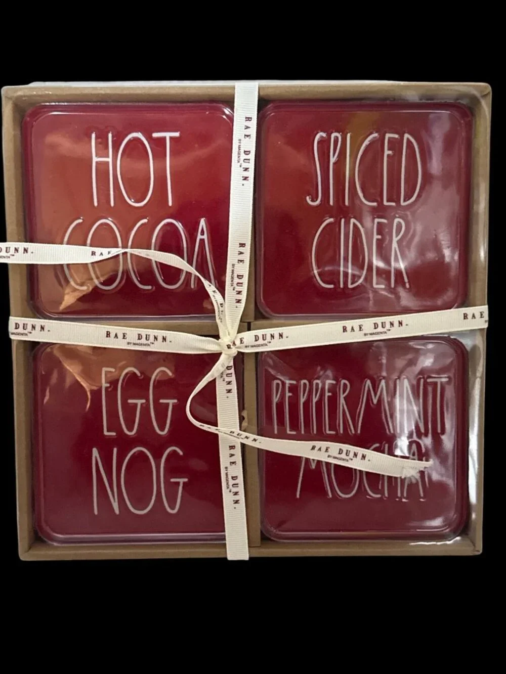 Rae Dunn | Holiday | Rae Dunn Christmas Winter Drinks Red And White ...